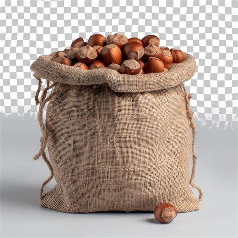 A Bag Of Nuts Is On A Table Premium Ai Generated Psd