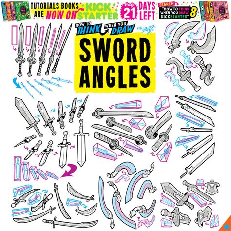 Sword Angles From My Kickstarter Books By Etheringtonbrothers On