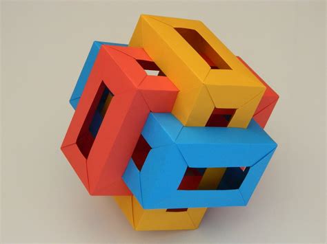 Three Interlocking Rectangular Prisms A Modified Version O Flickr