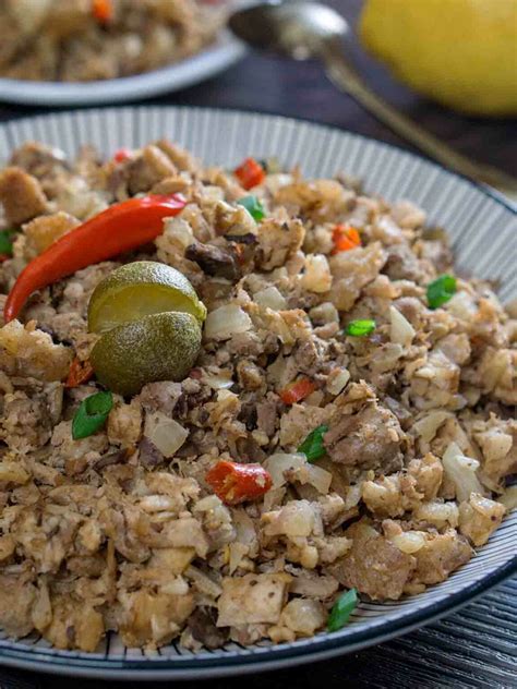 Pork Belly Sisig Recipe Amiable Foods