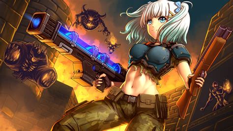 Doomguy Mint Fantome Cacodemon Imp Pain Elemental And 1 More