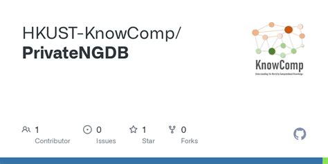 github hkust knowcomp privatengdb