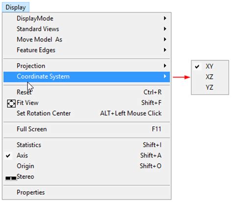 Coordinate System — Vcollab Document Documentation