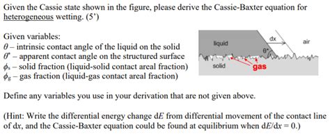 Solved Given The Cassie State Shown In The Figure Please