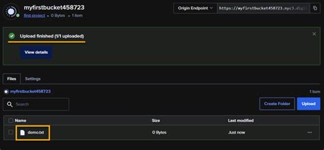 Getting Started With Digitalocean Spaces