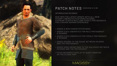 UE The Magissy Adult Open World RPG Page Adult Gaming LoversLab