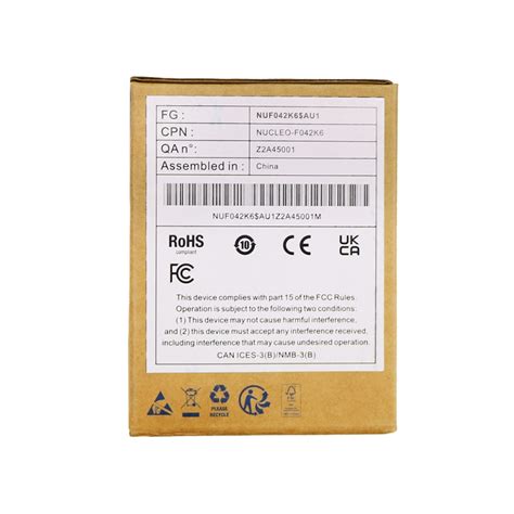 برد توسعه Stm32 Nucleo F042k6