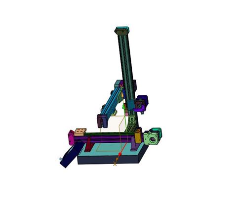 三轴同步带滑台铝型材3d打印机 Step 模型图纸下载 懒石网