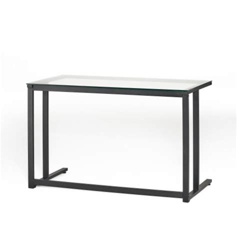 Simplie Fun Stylish Modern Glass Computer Desk With Open Back 1 Count Frys Food Stores