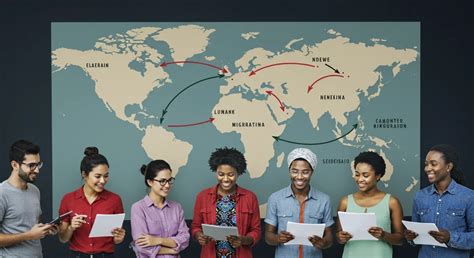 Human Migration 300 000 Years From Africa To The World Science Array