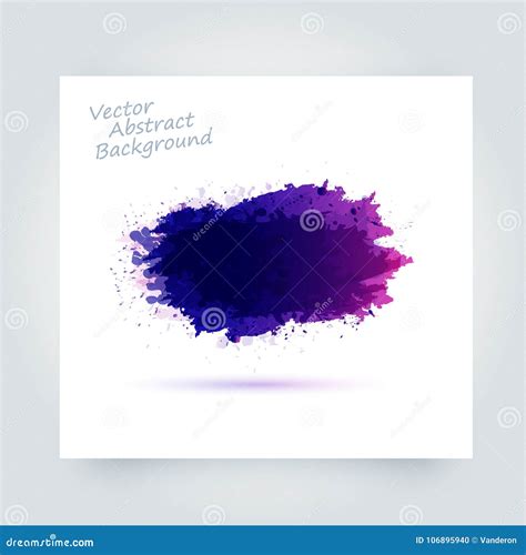 Abstract Paint Splashes Set For Design Use Splatter Template Set