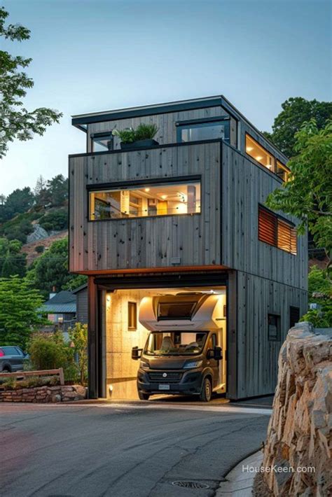9 Tiny Home Concepts With Rv Garages Pictures Series Artofit