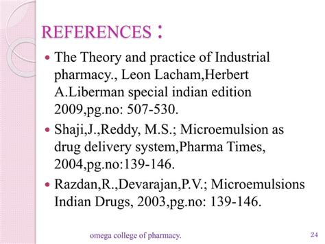 Microemulsions Ppt Pptx Chemistry Science