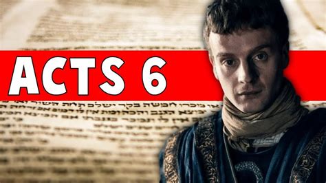 Acts Chapter 6 Bible Study