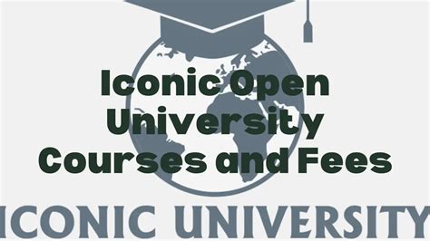 Iconic Open University Courses And Fees For 20252026 Complete Guide