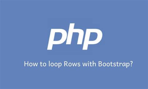 Bootstrap Table Rows And Columns