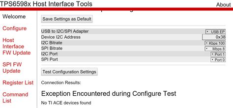 tps65982 fw update interface forum interface ti e2e support forums
