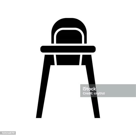 수유 의자 아이콘 솔리드 스타일입니다 웹 페이지 모바일 앱 Ui Ux 디자인을 위한 벡터 아이콘 디자인 요소 0명에 대한 스톡 벡터 아트 및 기타 이미지 Istock