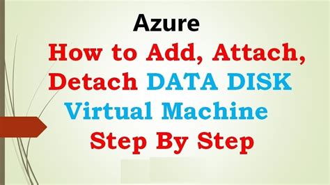 Add Extra Disk In Linux Virtual Machine On Azure Lec 12 Microsoft Az 104 Tutorials In