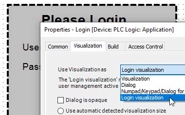 CODESYS Forge CODESYS Forge Talk Visualization Visu Plugin How To Use Login