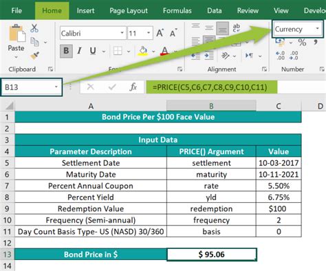 Price Function In Excel Formula Examples How To Use