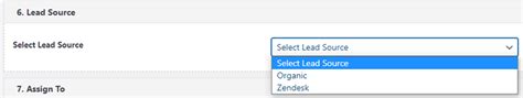 How To Map Contact Form 7 Form Inputs To Zendesk Sell Lead Information Fields Unwired Logic