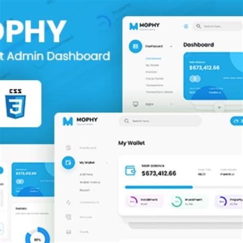 Mophy Payment Admin Dashboard Template