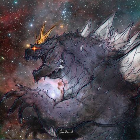 Pin On Space Godzilla