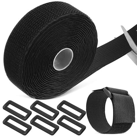 Raindrops 1 Roll Hook And Loop Strap Cable Straps Reusable Cinch Strap
