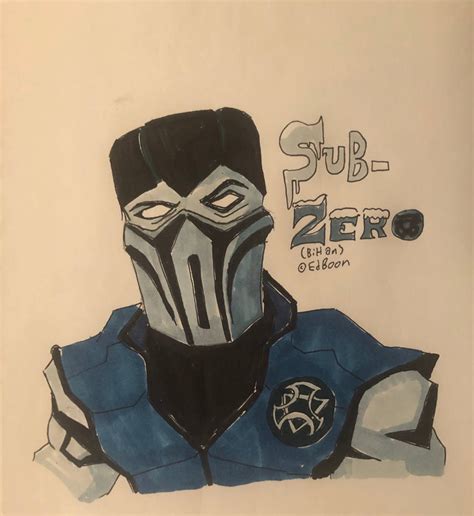 Sub Zero Drawing 3 Mklsr By Octopool24 On Deviantart