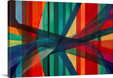 colorful geometric abstraction xix great big canvas
