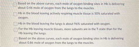 Solved Choose The Correct Answers Based On The Oxygen Chegg Com