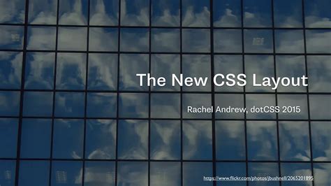 The New Css Layout Dotcss Pdf