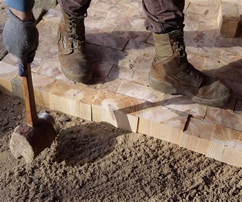 Making A Wood Brick Floor