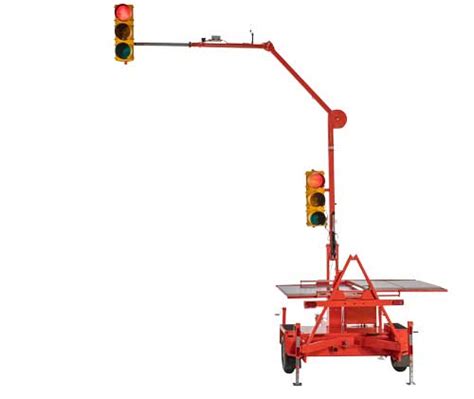 Type Tr1 Mast Style Portable Traffic Signal Roadsafe Traffic Systems