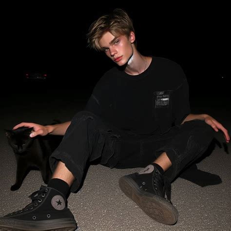 Teen Boy Feet In Black Shoes Black Cat Pat 6 By Aiboysgallery On