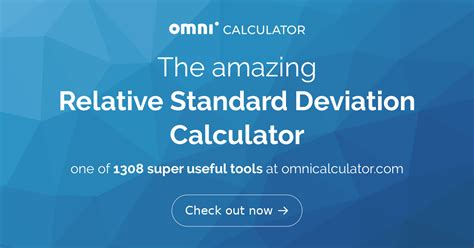 Relative Standard Deviation Calculator Definition And Formula