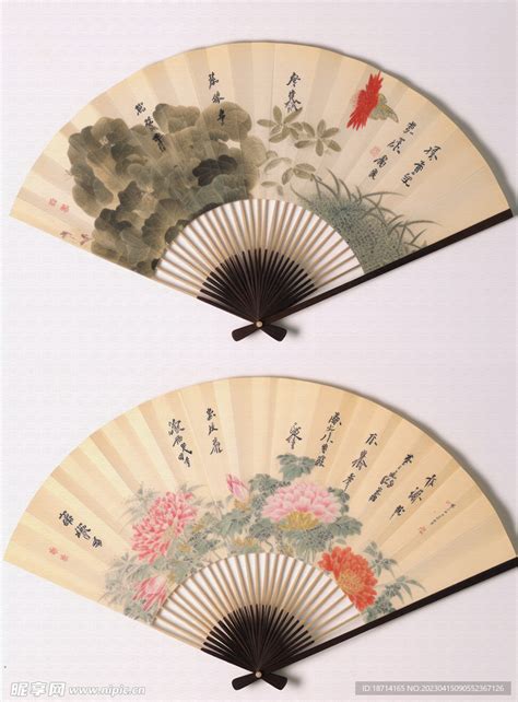 画扇设计图 绘画书法 文化艺术 设计图库 昵图网