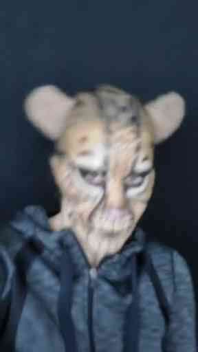 Transforming My Ocelot Drawing Into Realistic Makeup Art