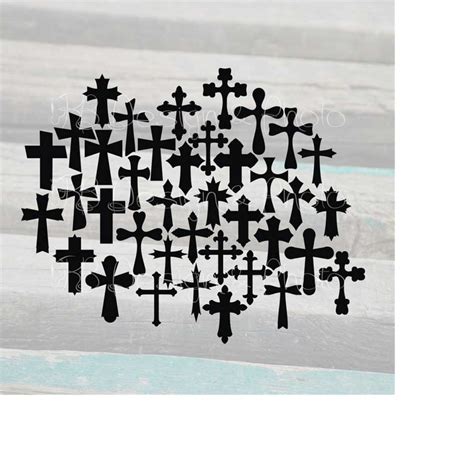 Simple Crosses Lot Vector And Raster Files Svg Png  Inspire Uplift