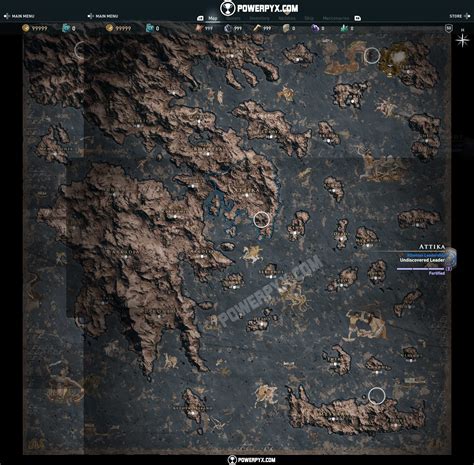 Assassins Creed Odyssey Full World Map Revealed