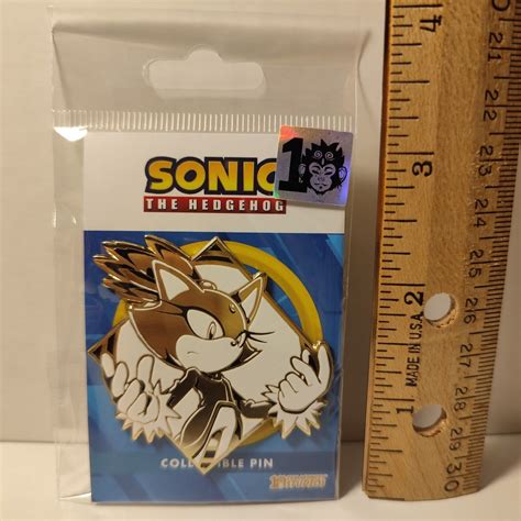 Sonic The Hedgehog Blaze The Cat Enamel Pin Official Limited Edition
