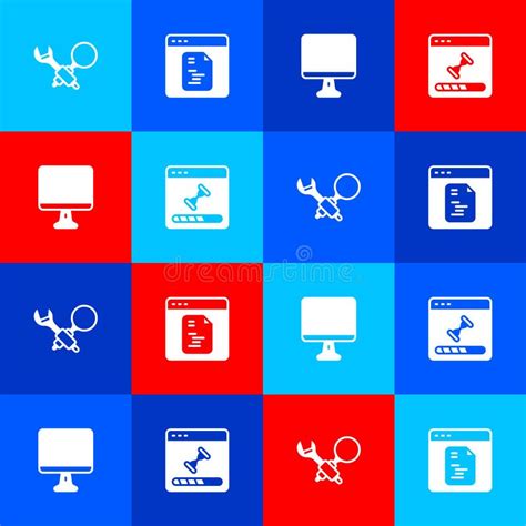 Debugging Software In Action Stock Illustration Illustration Of Modify Control 143608115