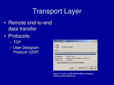 PPT Transmission Control Protocol Internet Protocol TCP IP