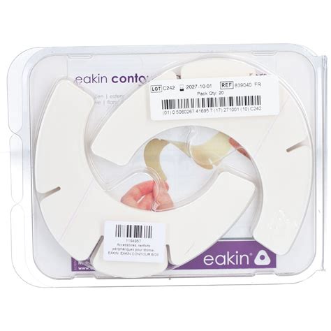 Eakin Contour Flange Extenders Renforts Pour Stomie 20 Pcs Redcare