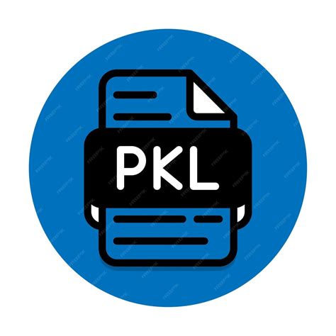 Premium Vector Pkl Document File Type Icon Format Files And Extension