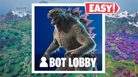 NEW How To Get Into FULL BOT LOBBIES In Fortnite Chapter PS MOBILE XBOX PC Bots Lobby