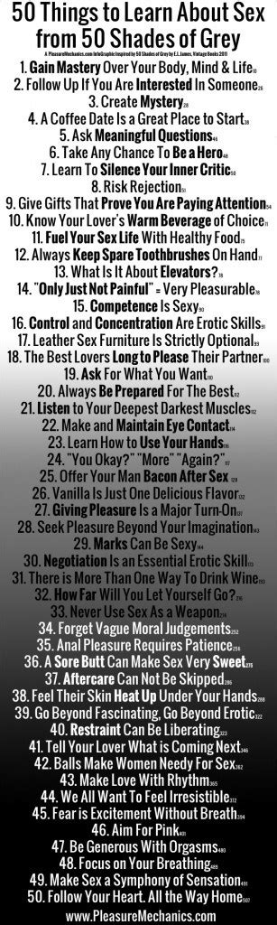 Things To Learn About Sex From Shades Of Grey Pleasure Mechanics