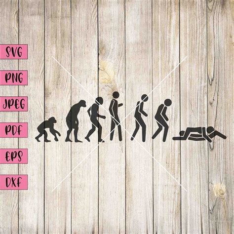 Sex Evolution Svg Funny Adult Svg Adult Svg Adult Stickers Adult