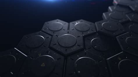 Abstract Background Of Complex Hexagonal Shapes The Concept Of